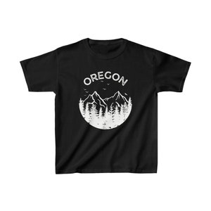 Oregon Shirt for Kids, Oregon State Souvenir, Oregon Mountain Outdoor ...