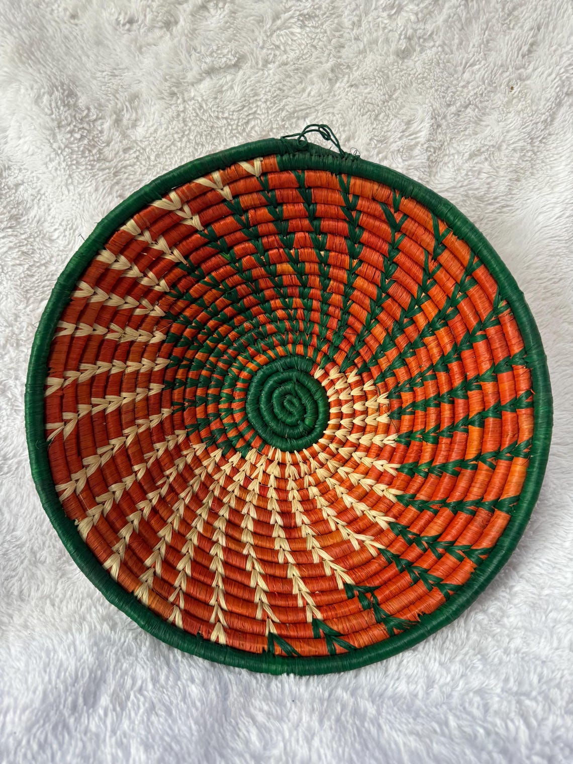 African Wall Basket Handmade Sisal Fruit Basket African Woven Basket ...