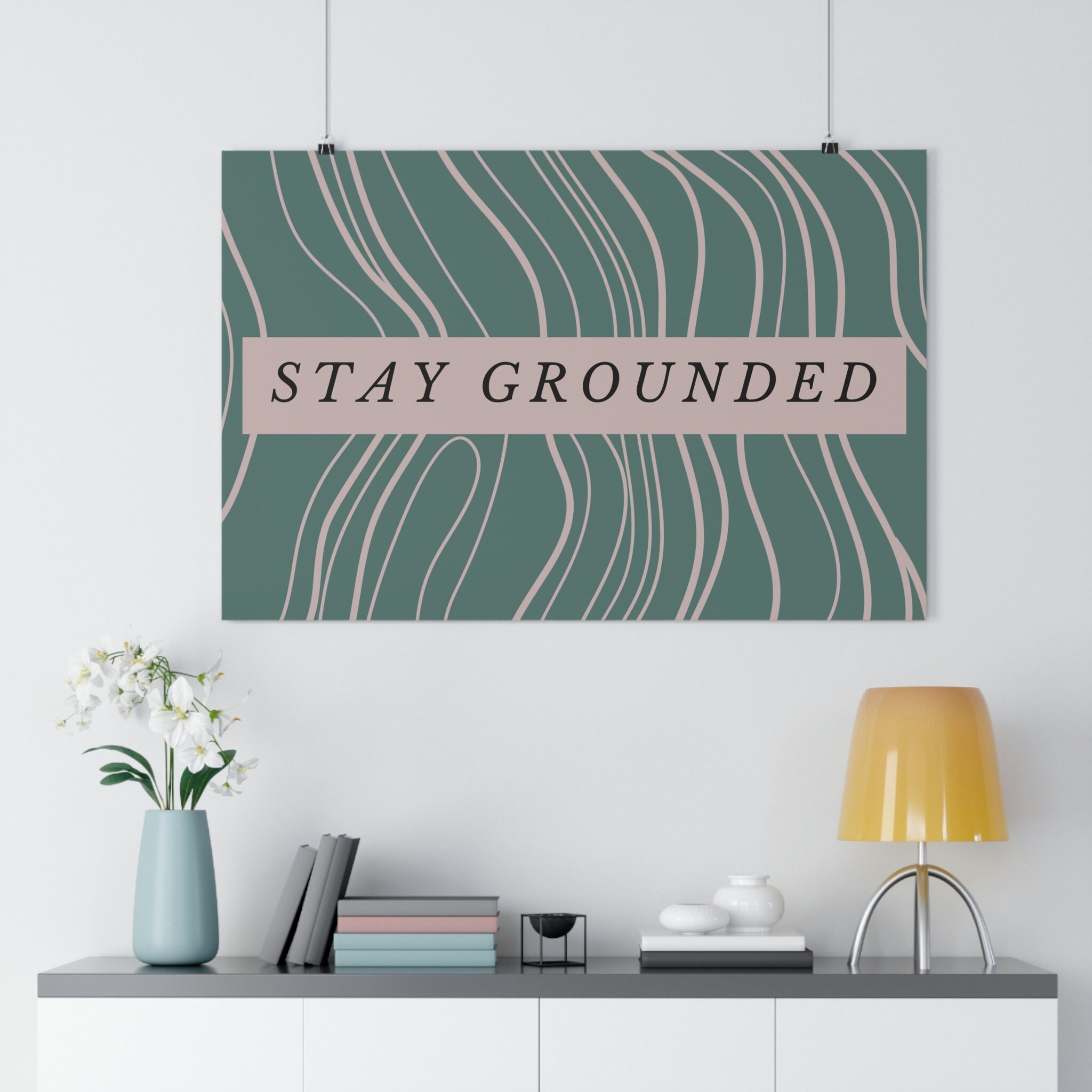 Stay Grounded Poster - Etsy