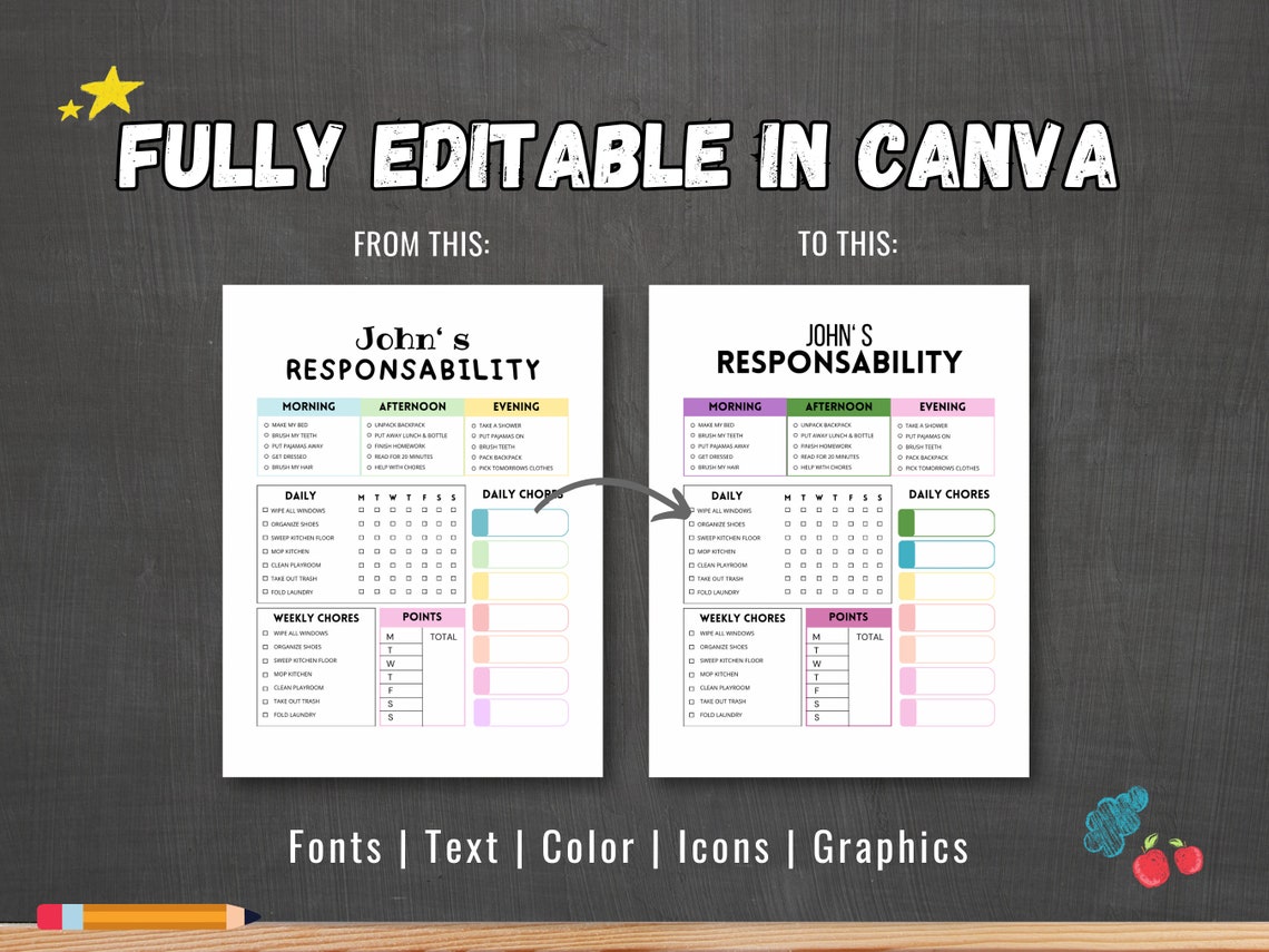 Printable Editable 2023-2024 School Planner School Calendar - Etsy