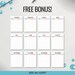 Editable Kids Chore Chart Bundle, Reward Allowance Behavior Consequence ...