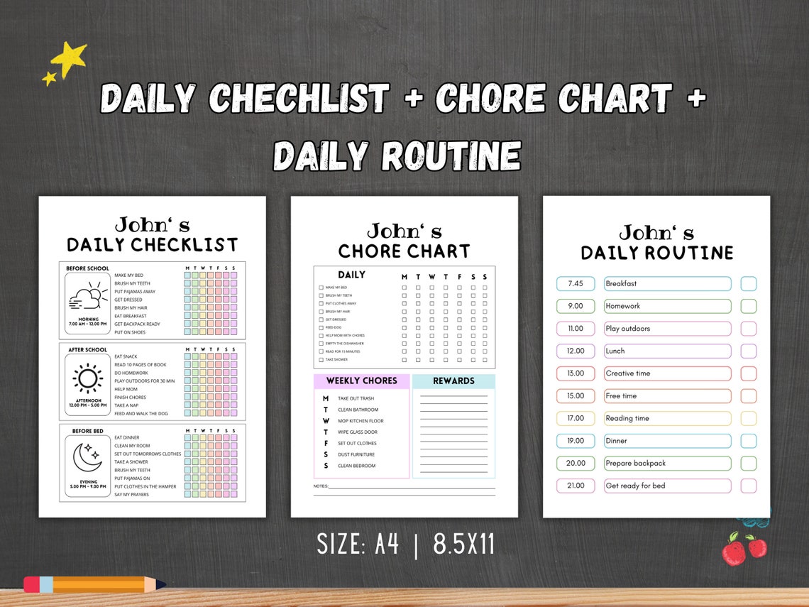 Printable Editable 2023-2024 School Planner School Calendar - Etsy