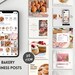 Bakery Post Template, Social Media Marketing Template for Bakery ...