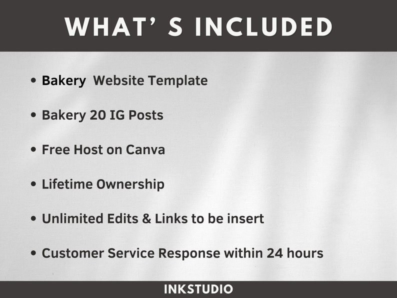 Bakery Website Theme Template White and Pink, Social Media Templates ...