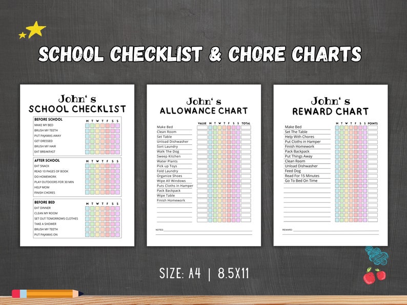 Printable Editable 2023-2024 School Planner | School Calendar | School ...