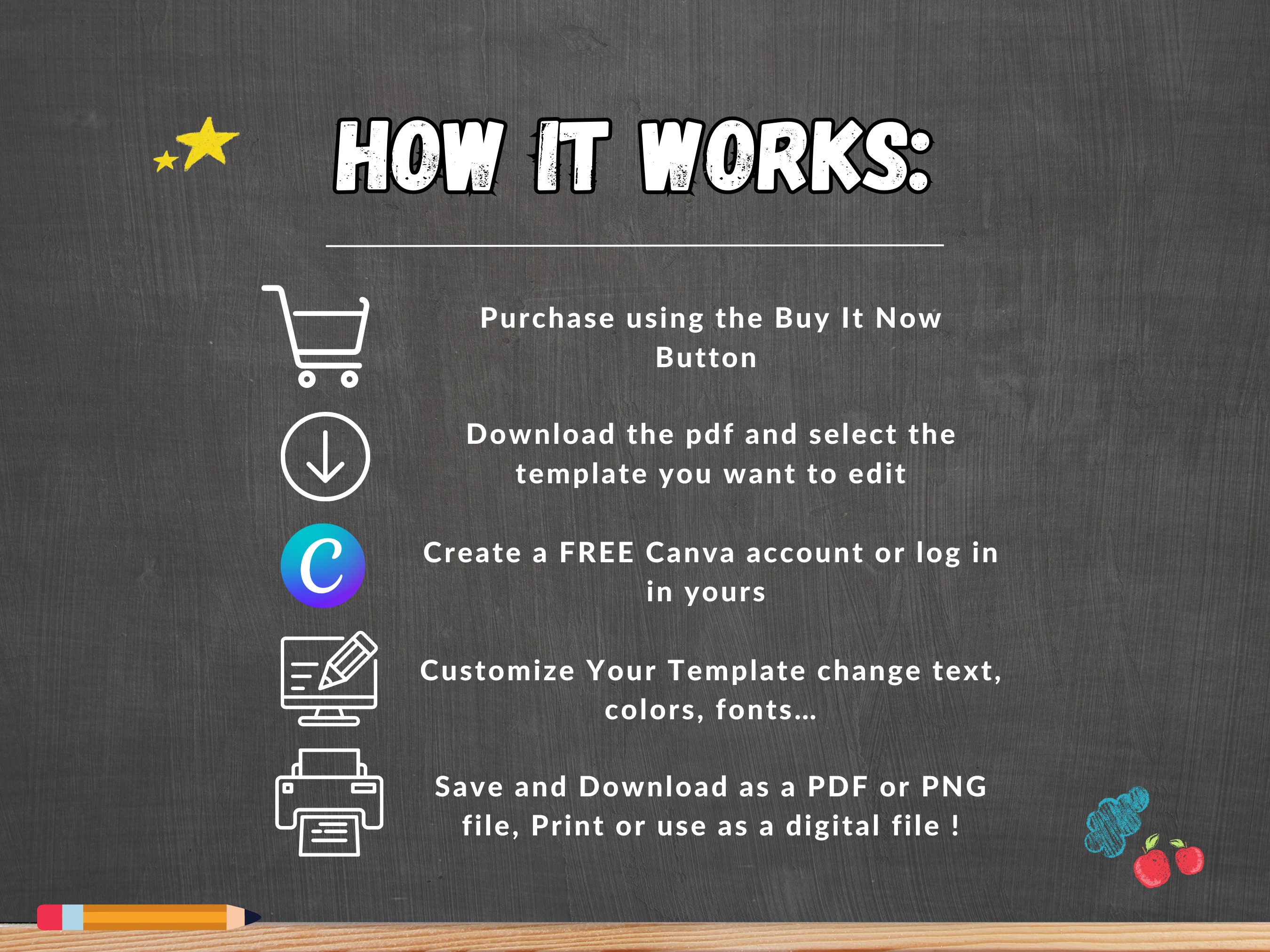 Printable Editable 2023-2024 School Planner School Calendar - Etsy