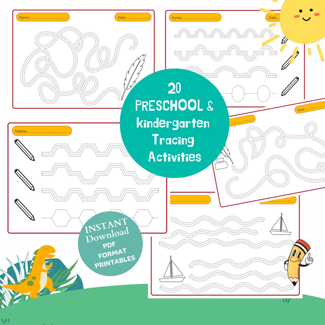 Preschool Curriculum Learning Busy Book Preschool Printable Worksheets ...