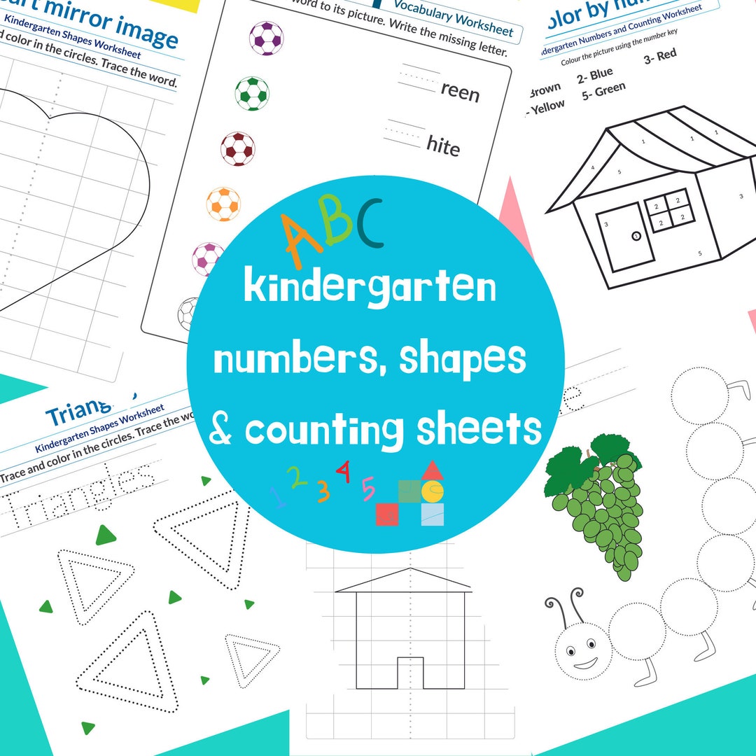Preschool Kindergarten Learning Activity Printable Activities for ...