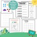 Kindergarten Learning Worksheets Bundle Printable Pages Activity ...