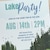 Lake Party Invitation Template Lake Celebration Cabin Party Summer ...