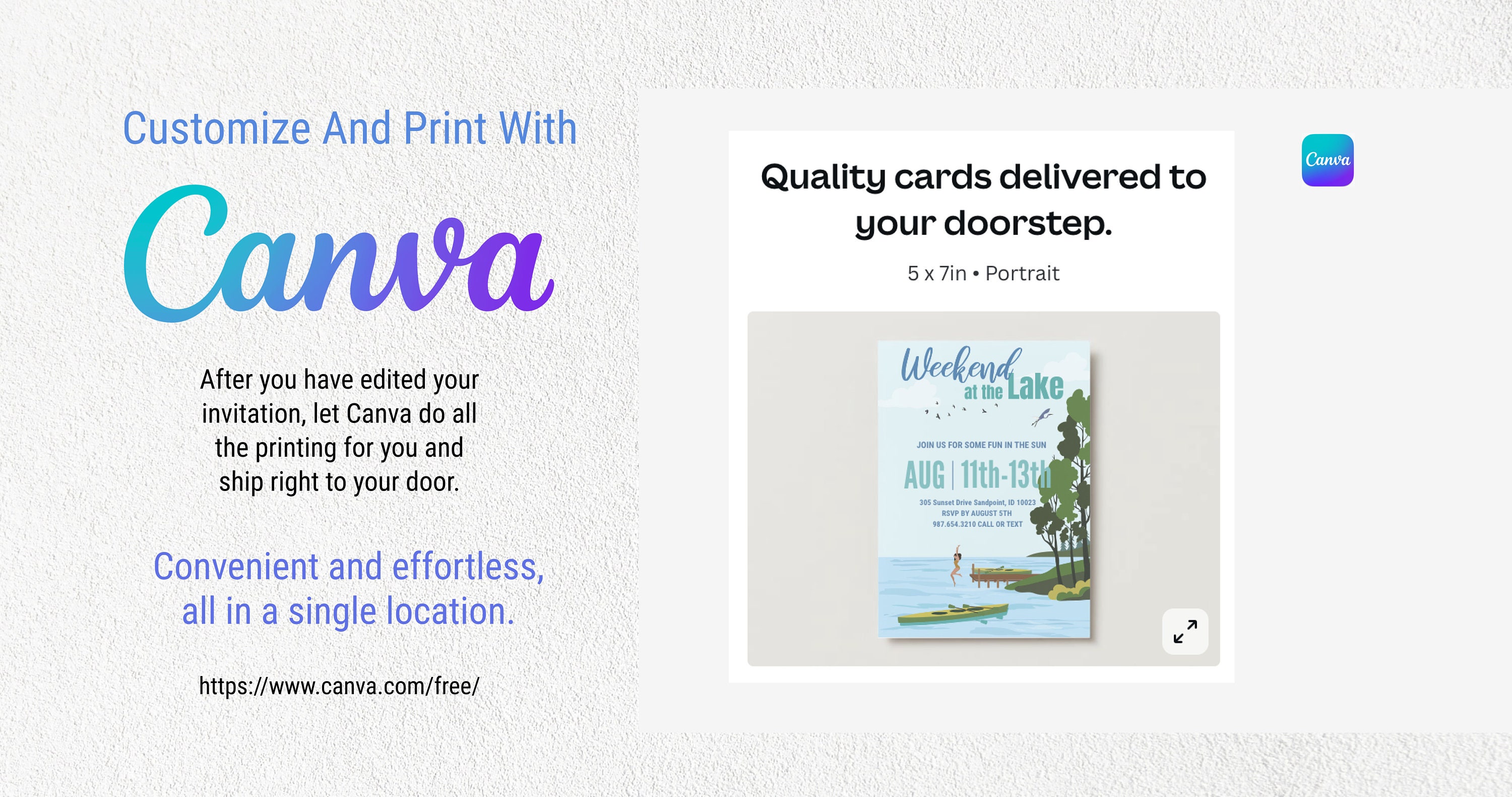Weekend Lake Party Invitation Template Lake Celebration Cabin Party ...