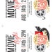 Movie Night Party Invitation Template Cinema Party Movie Birthday ...