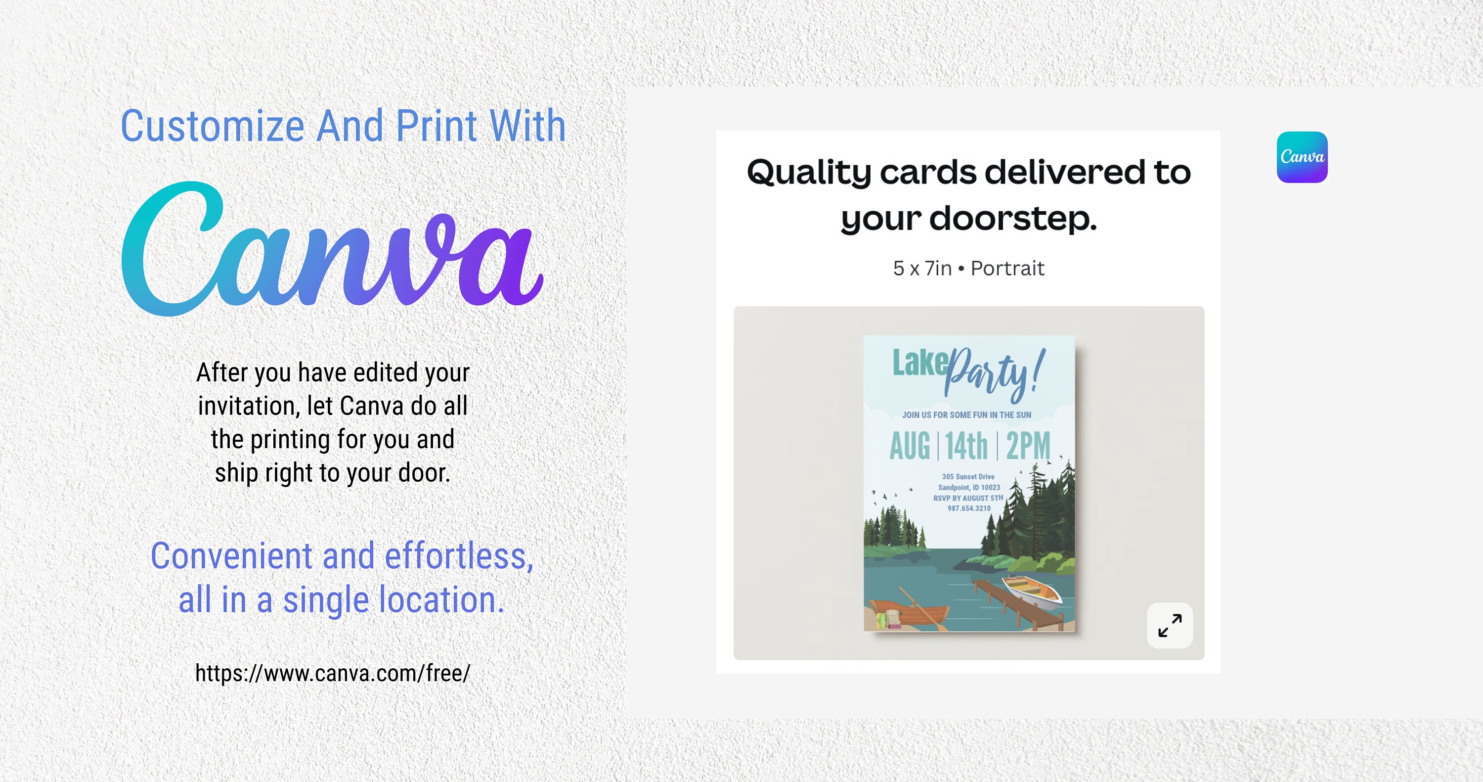 Lake Party Invitation Template Lake Celebration Cabin Party Summer ...