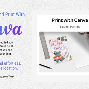 Piñata Fiesta Invitation Pinata Spanish Birthday Invitation Pinata ...