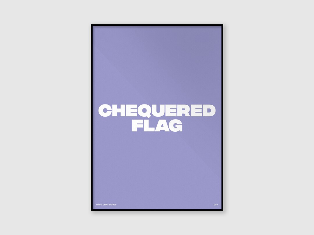 Chequered Flag Racing Cars Motorsports Car Parts F1 Gift Lewis Hamilton ...