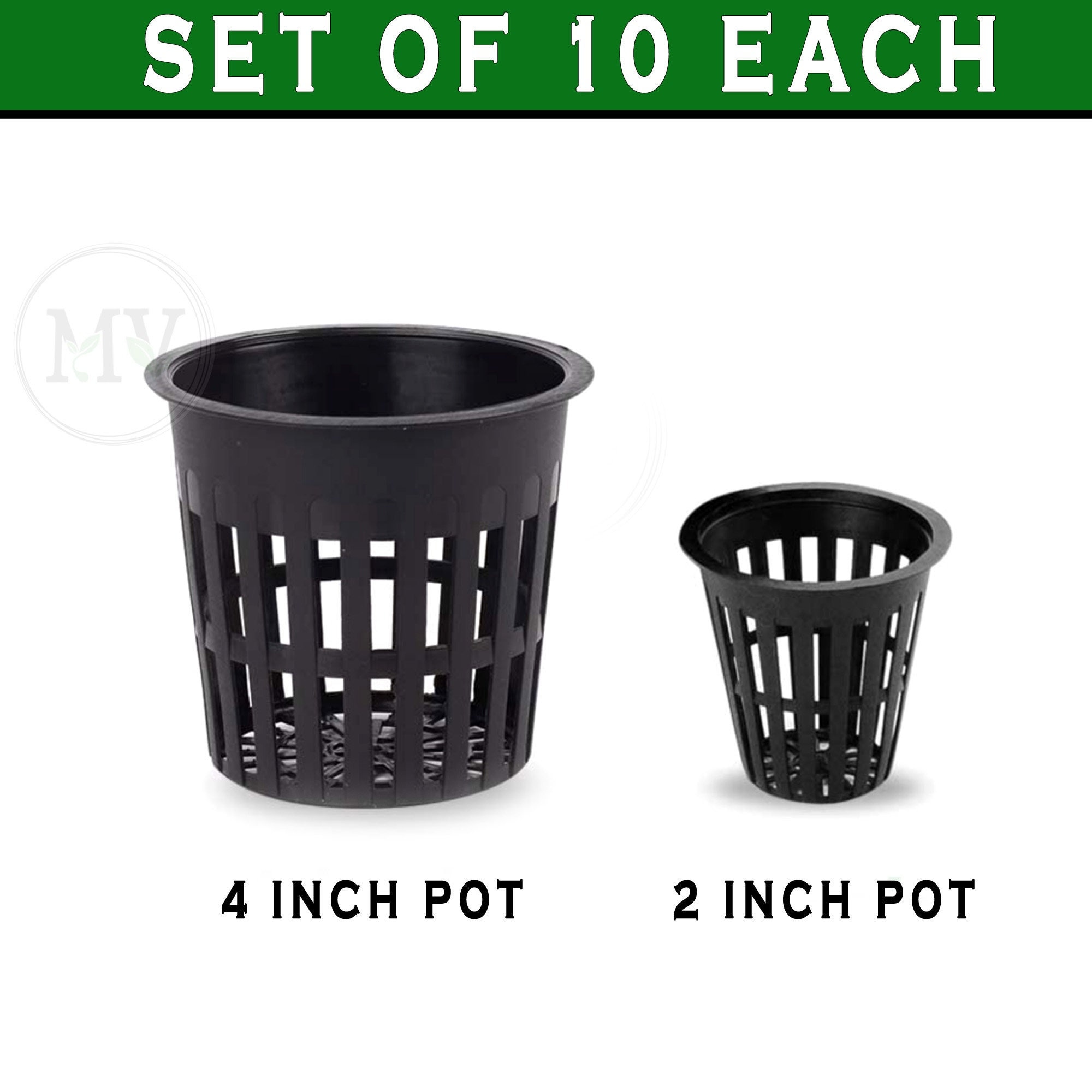 Best DIY Home Hydroponic Garden Net Pots Sturdy Mesh Net Cups Aquaponic ...