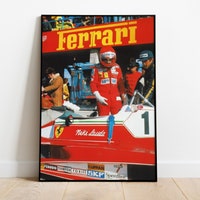 Gallery Wall Set Formula 1 Wall Art Game Room F1 Poster Digital, F1 ...
