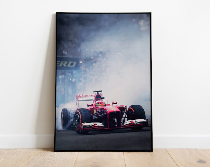 Ferrari F2004 Poster Racing Icons: Formula One Wall Art - Etsy Canada