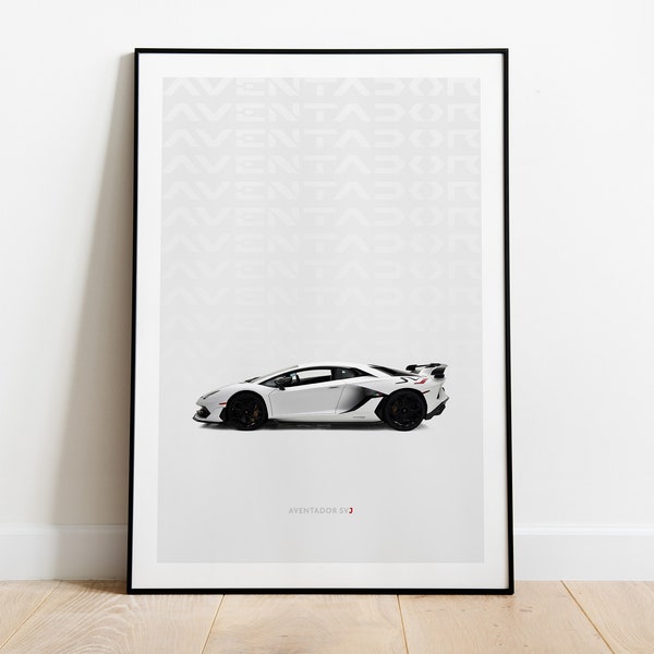 Lamborghini Svj Poster - Etsy