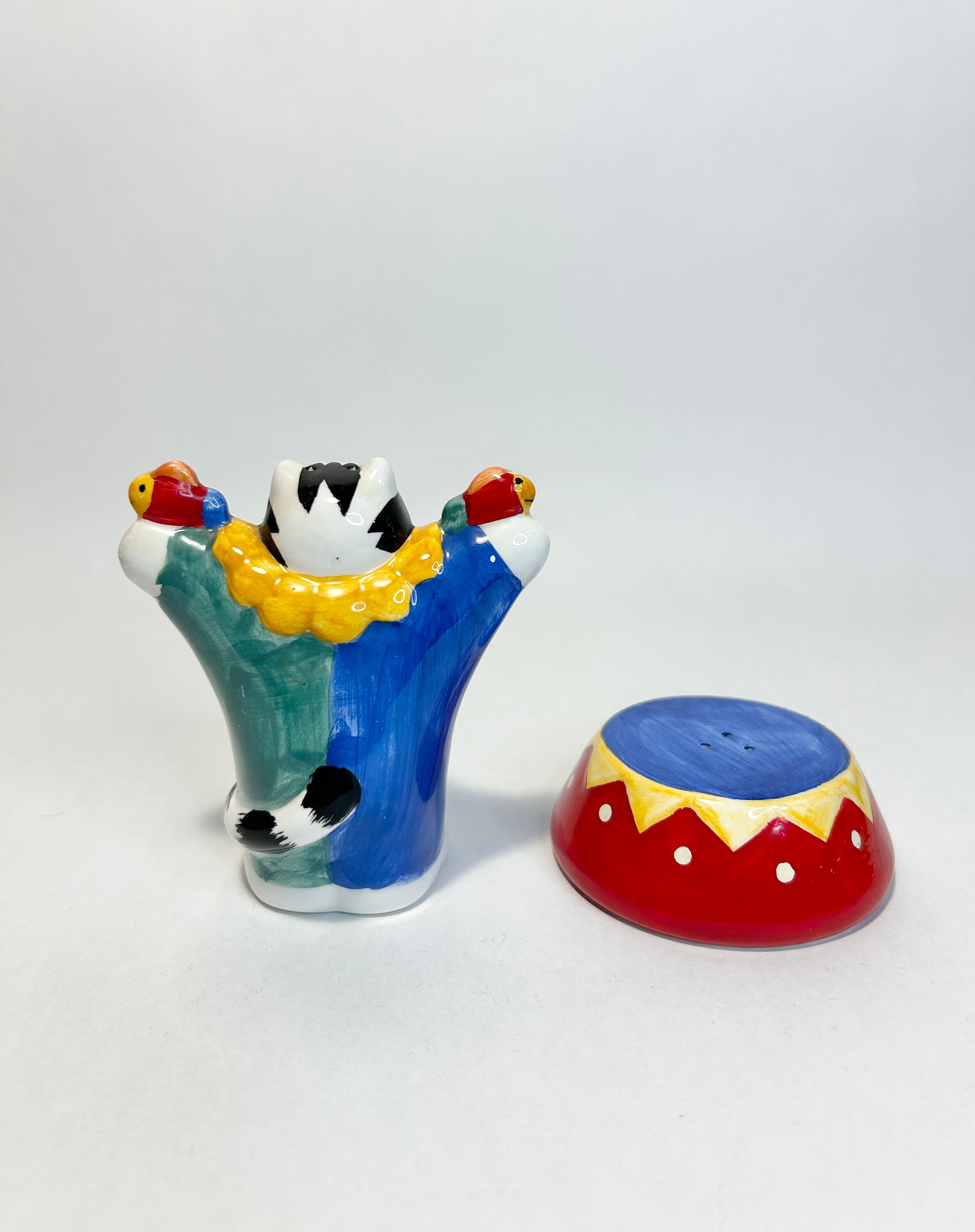 Vintage Coco Downey Circus Cat and Platform Salt Pepper Shakers - Etsy