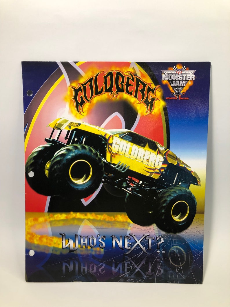 Set of 5 Vintage Car and Monster Truck School Folders - Etsy