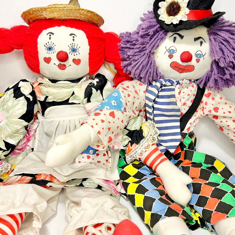 Clown Dolls - Etsy