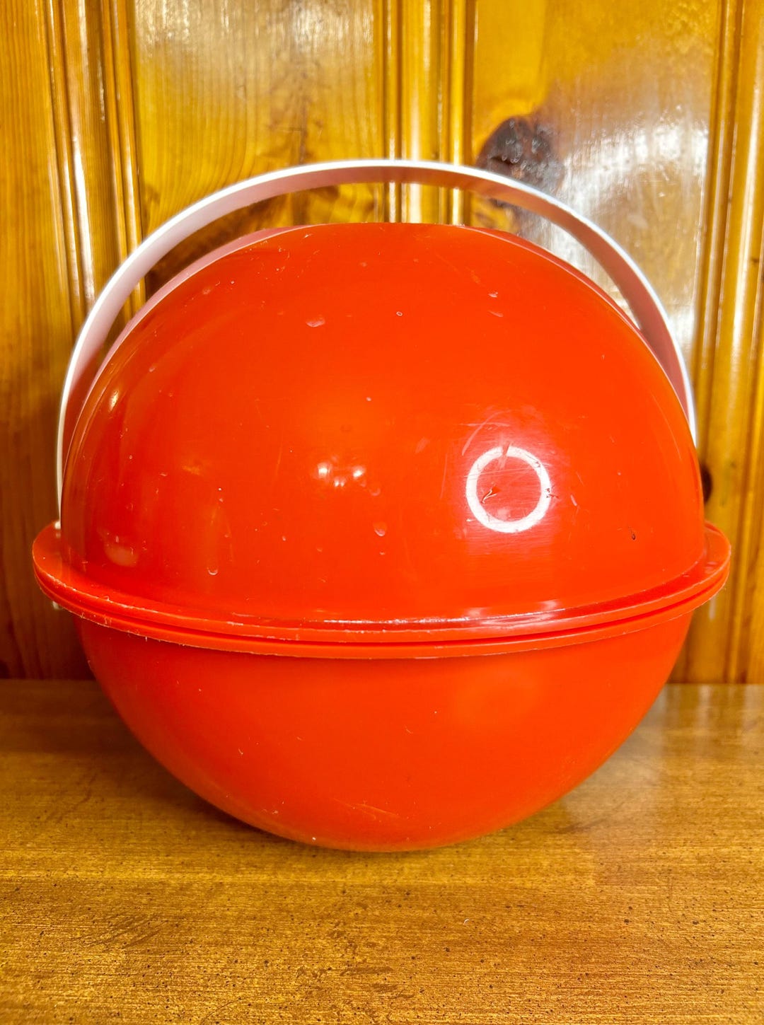 Vintage Midcentury Ingrid Red Primary Color Party Picnic Ball- 21 ...