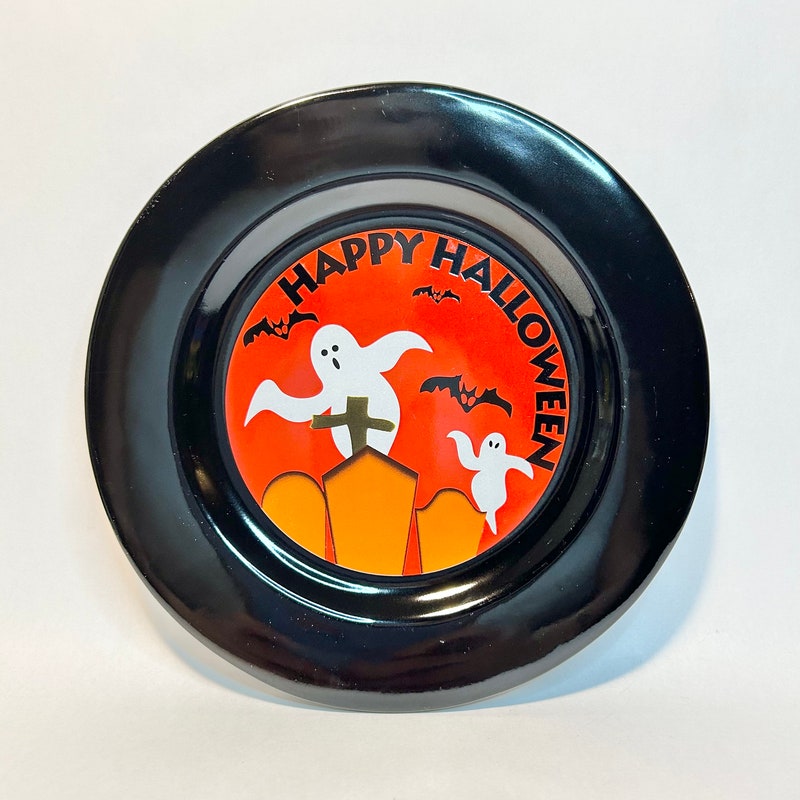 Halloween Plates - Etsy