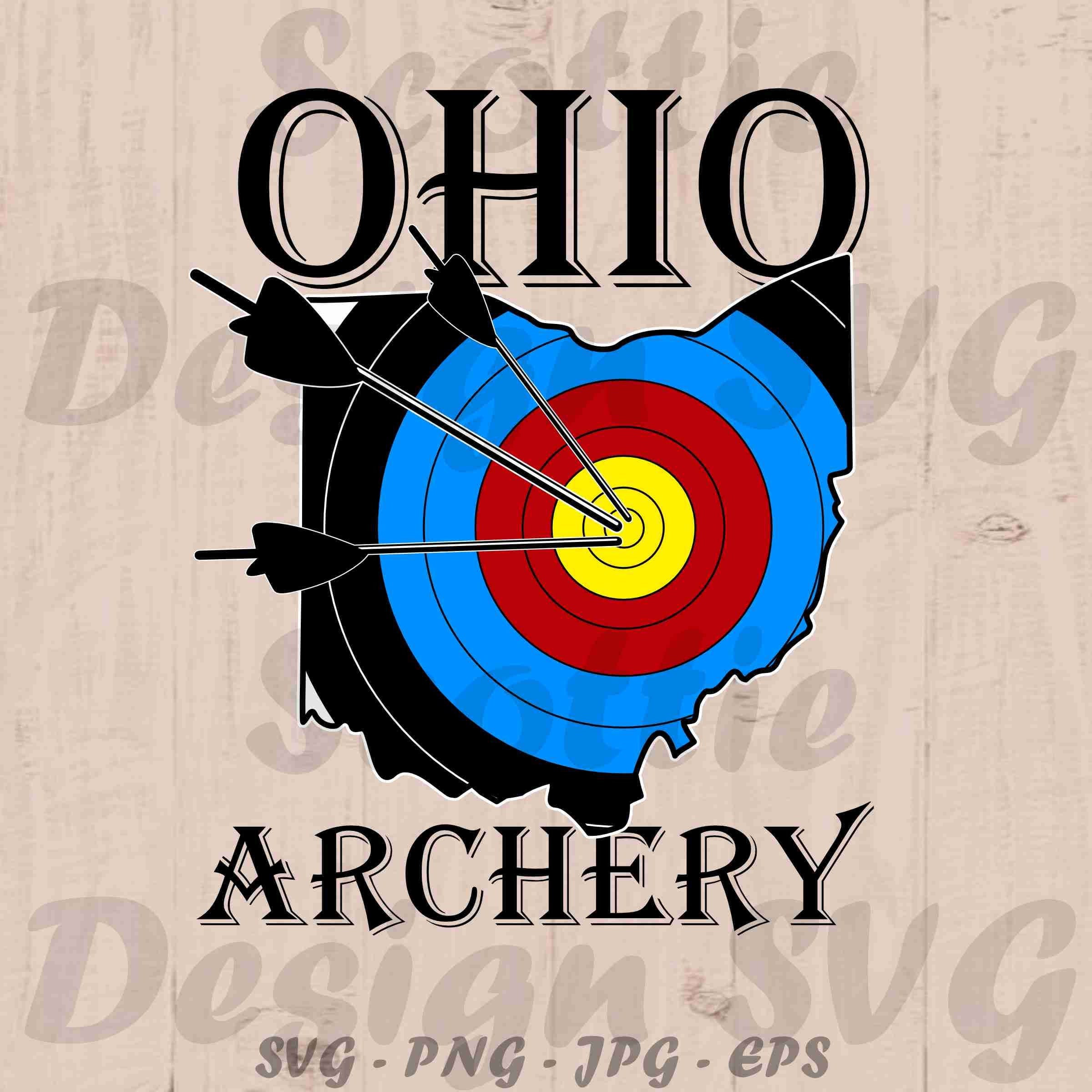 Kentukey State Archery SVG Archery Target SVG Archery - Etsy