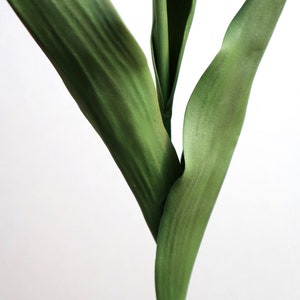 Artificial Real Touch Green Wave Parrot Tulip - Etsy