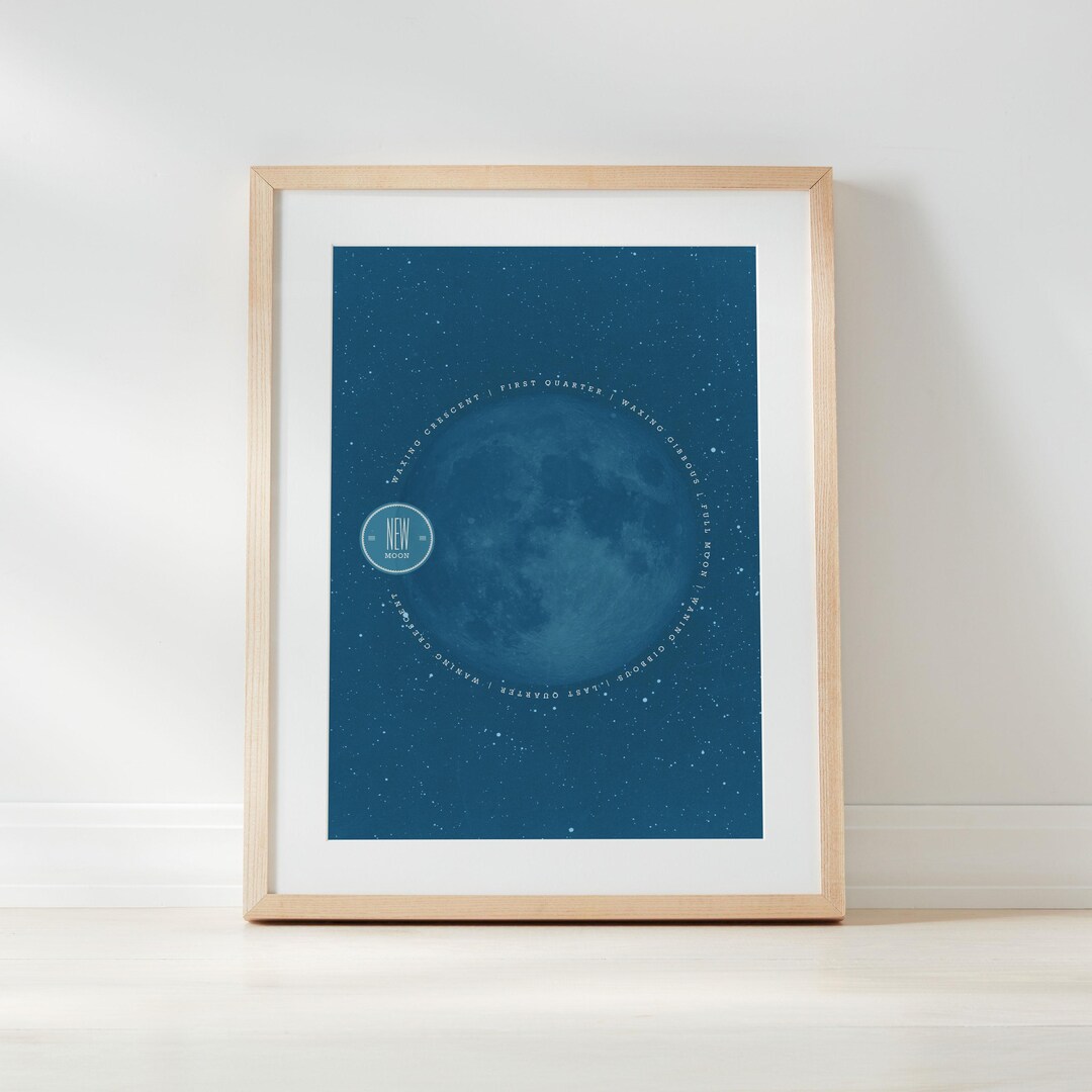 New Moon, Lunar Cycle, Moon Phase, Sophisticated Aesthetic, Sustainably ...