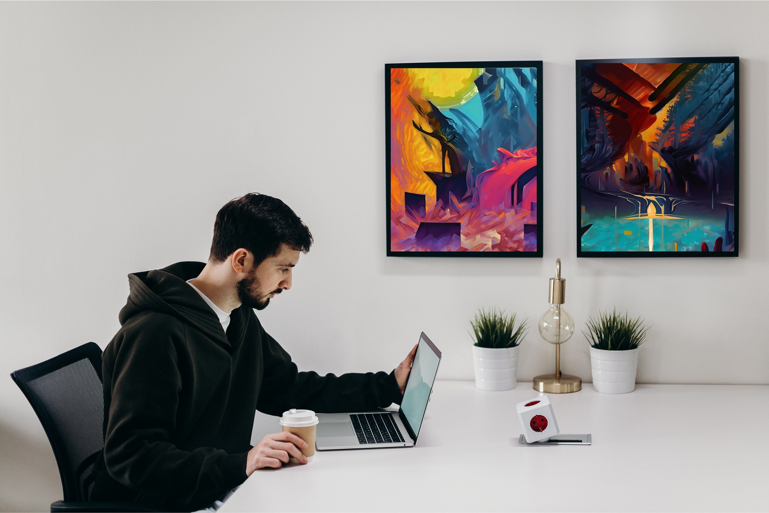 Modern Digital Wall Art Abstract Prints for Contemporary Homes ...