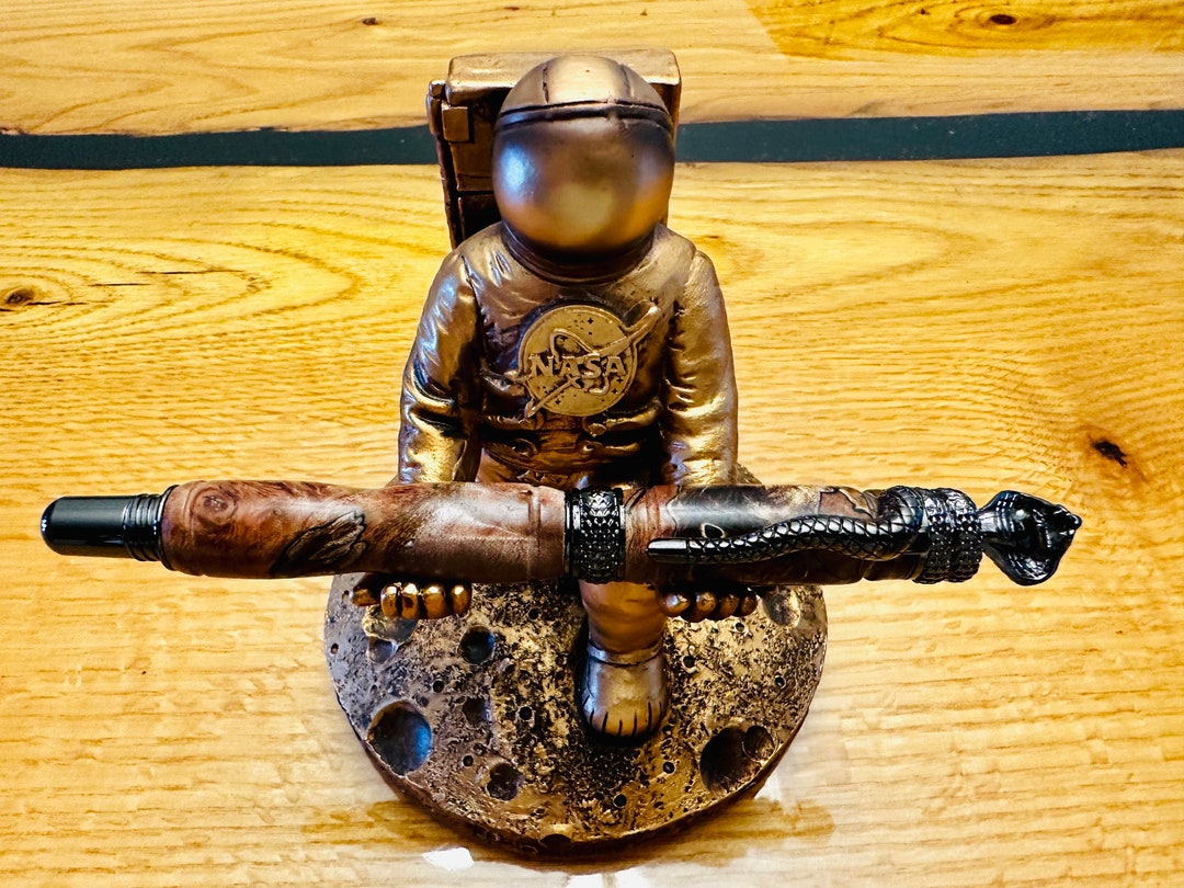 Cobra Rollerball Pen in Spalted Maple and Gunmetal - Etsy