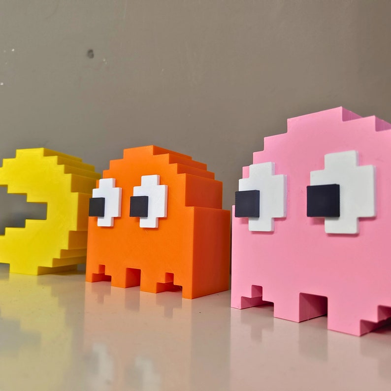 Pixel Art Classic Arcade Set - Classic Arcade Game Characters ...