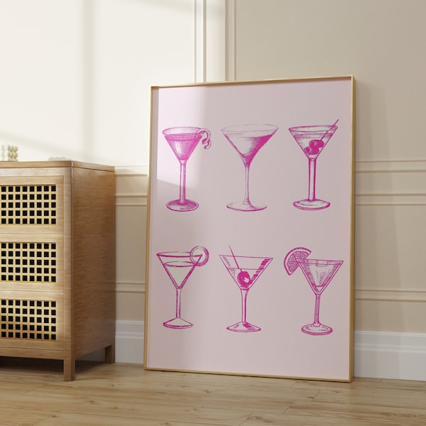 Pink Martini Poster - Etsy
