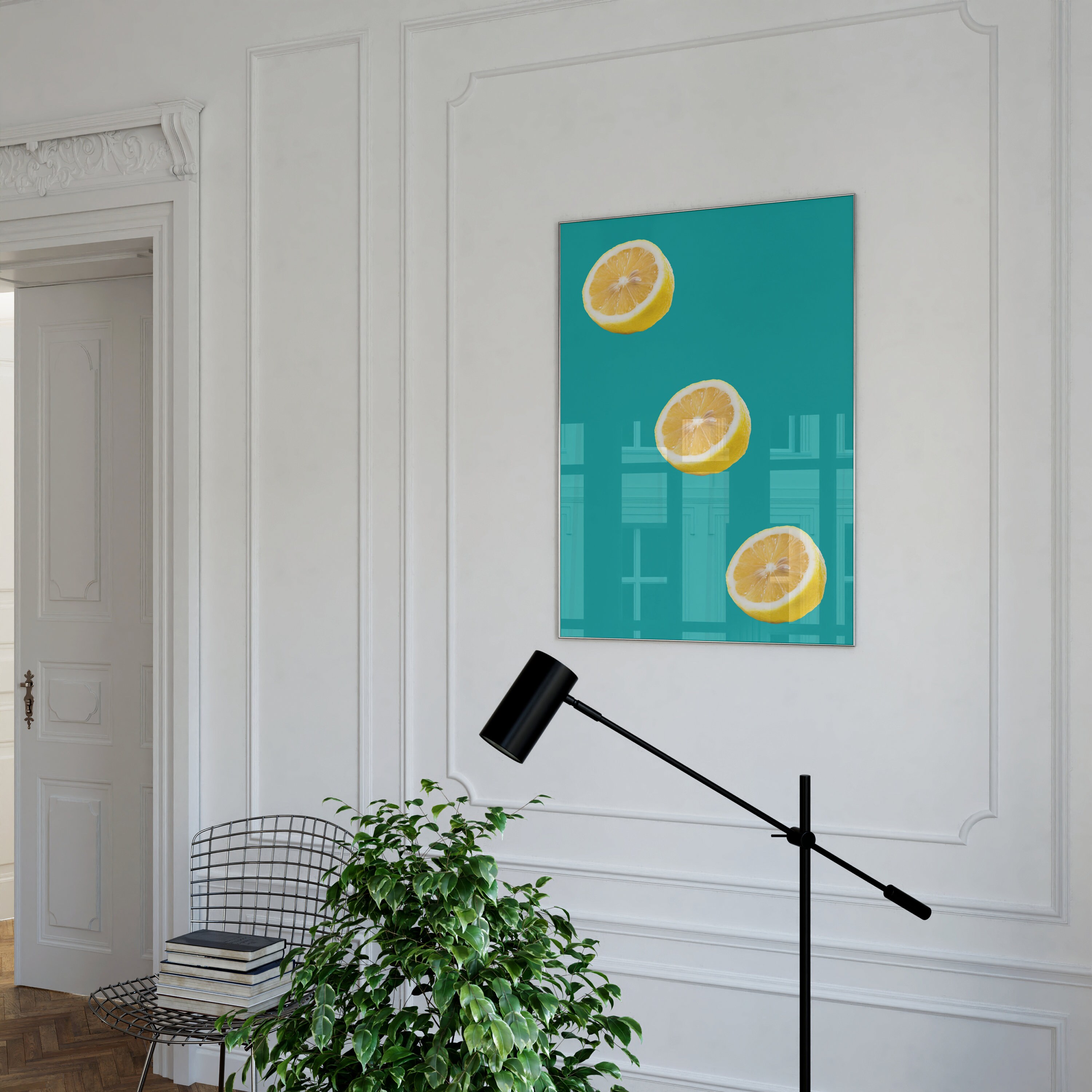 Lemon Art, When Life Gives You Lemons Wall Art, Lemon Print, Trendy Bar ...