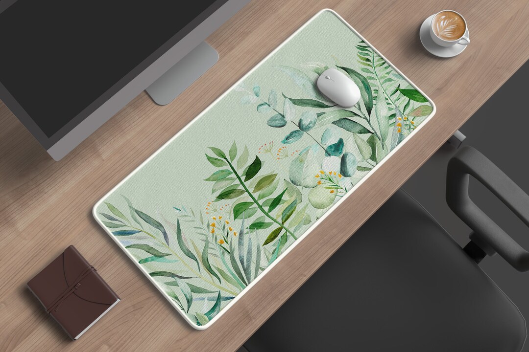 Desk Mat Sublimation Design, Botanical PNG Design, PNG Sublimation ...