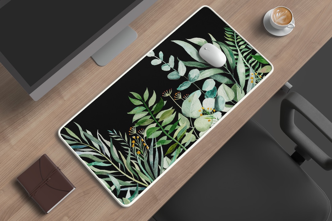 Desk Mat Sublimation Design, Botanical PNG Design, PNG Sublimation ...
