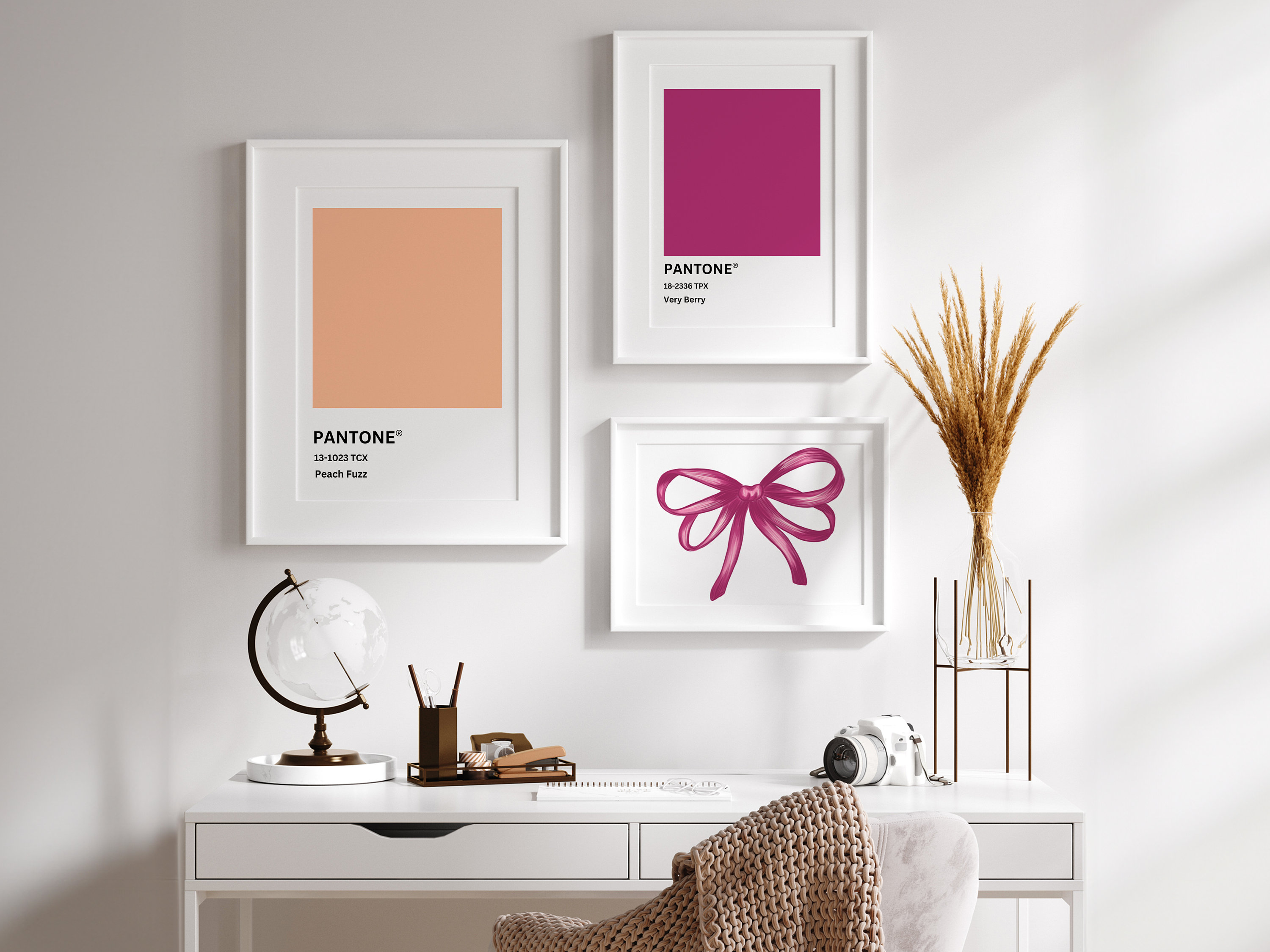 Pantone Color of the Year, PANTONE 2024 Print, Pantone VERY BERRY ...
