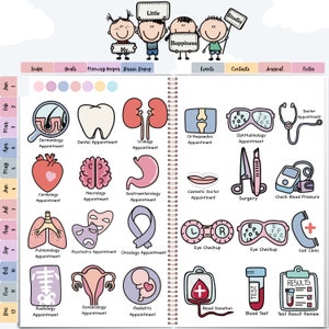 Medical Goodnotes Stickers, Medical Stickers, Medical Digital Stickers ...