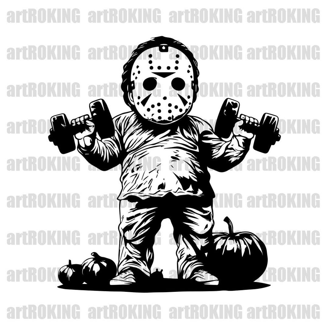 Jason Voorhees Svg, Jason Voorhees Shirt, Jason Voorhees Vector, Jason ...