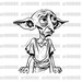 Dobby the House Elf Digital Tattoo Design, Dobby SVG, Dobby T-shirt ...