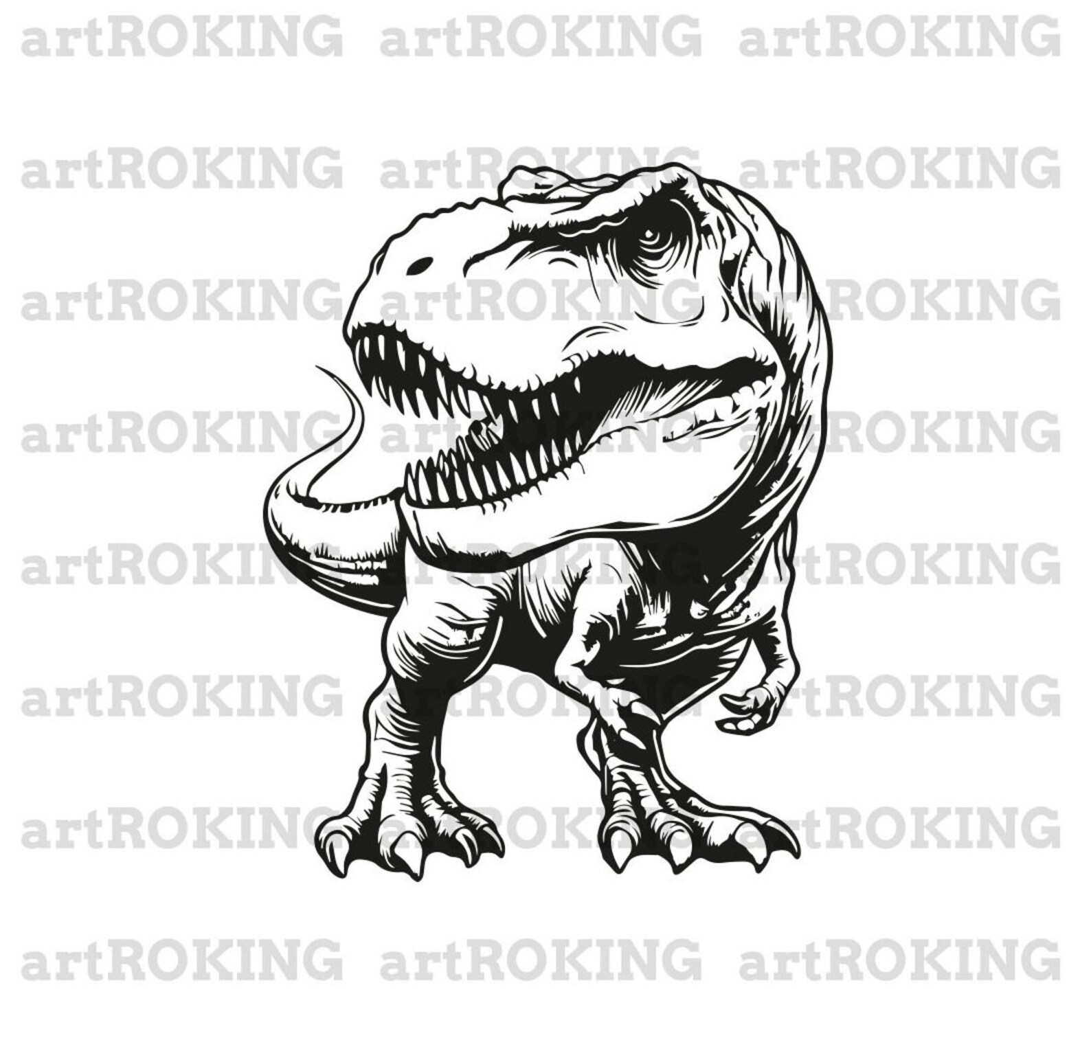 T Rex Svg, T Rex T-shirt, T Rex Vector, T Rex Tattoo, T Rex Printable ...