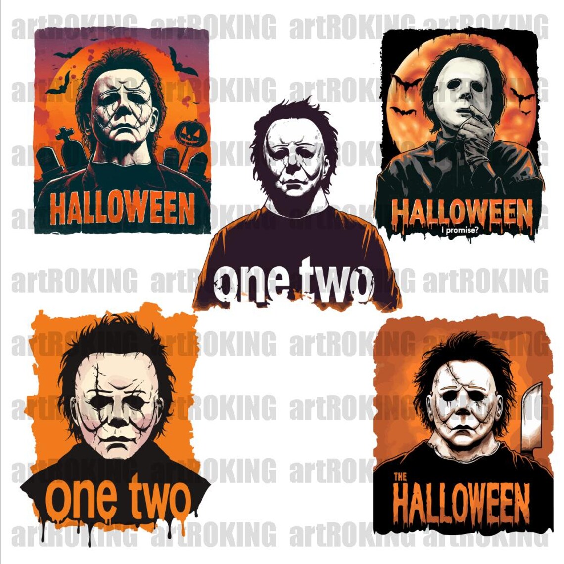 Michael Myers SVG Bundle, Halloween Horror Clipart, Printable Vector ...