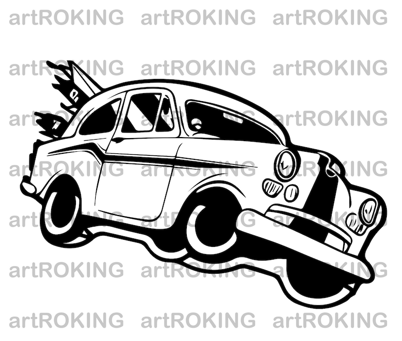 Flying Car Svg, Flying Car Shirt, Flying Car Vector, Flying Car ...
