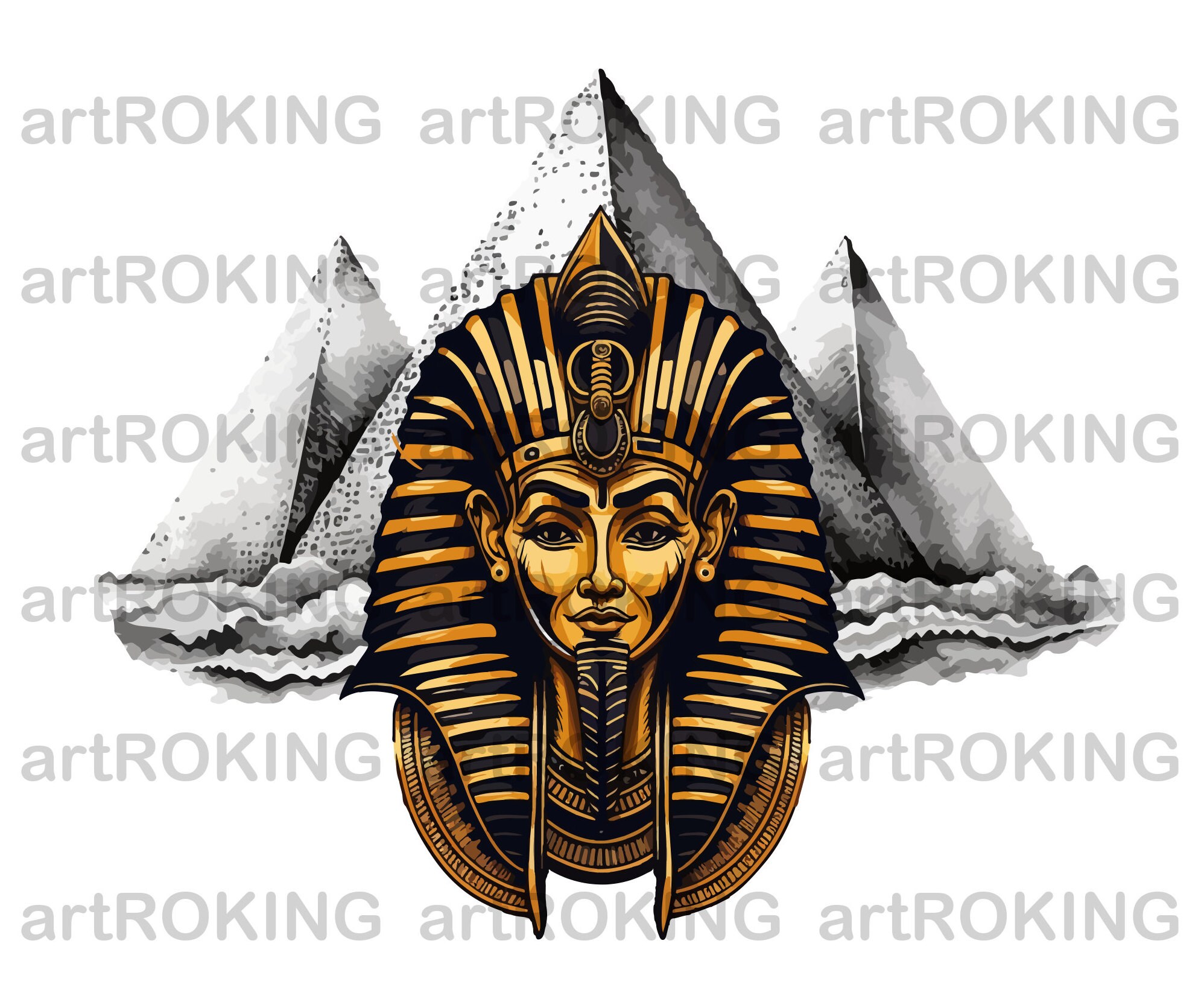 Tutankhamun SVG Tutankhamun T-shirt Tutankhamun SVG - Etsy