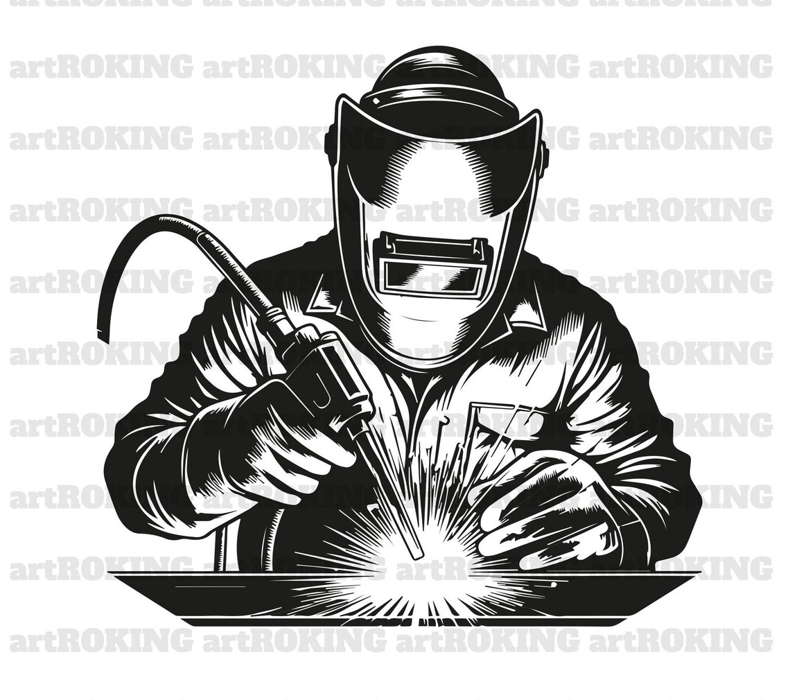Welder SVG, Welder T-shirt Design, Welder Printable, Welder Vector ...