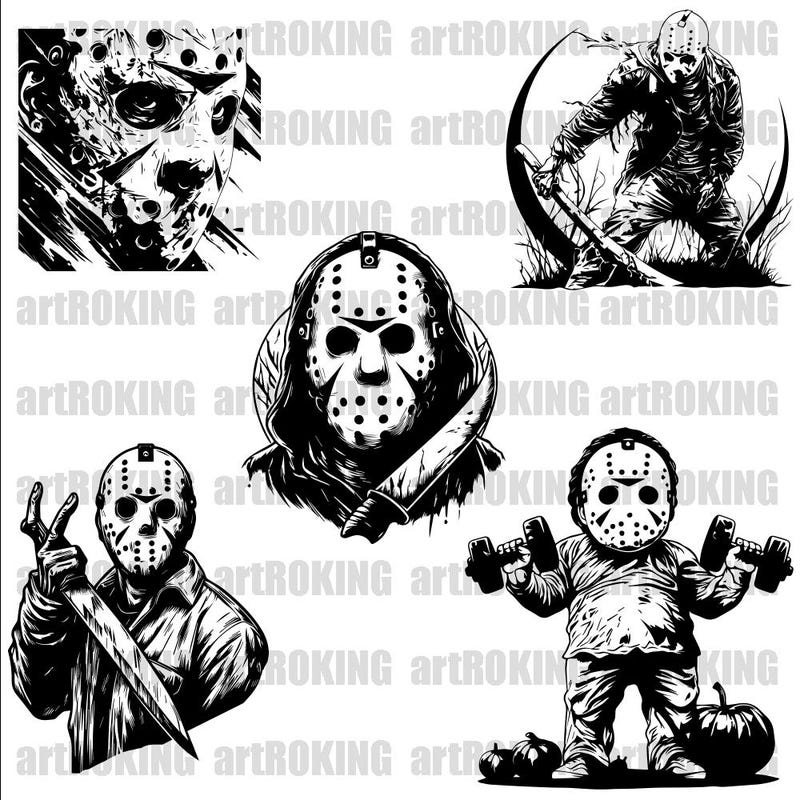 Jason Svg - Etsy