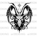 Baphomet Svg, Baphomet Shirt, Baphomet Vector, Baphomet Printable ...