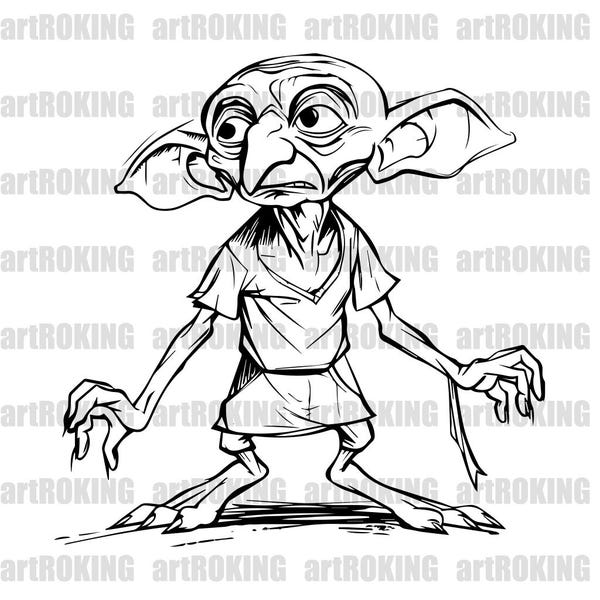 Dobby Svg - Etsy